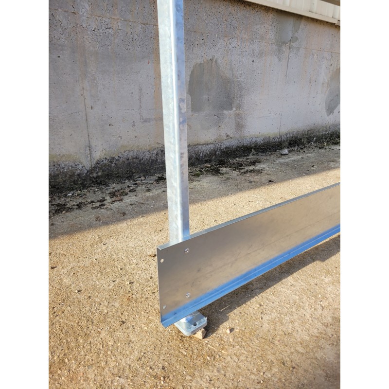 KIT Garde-corps Indus ECO - Modèle G - L3000 - GALVA - Pose à la française